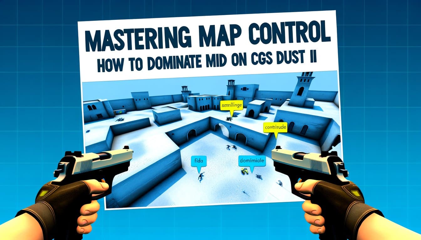 Mastering Map Control: How to Dominate Mid on Dust II - Main Image