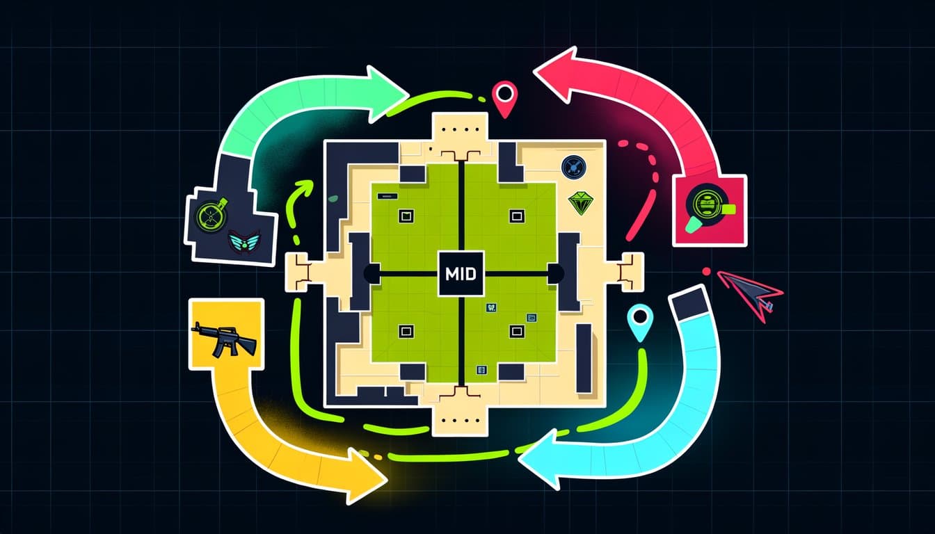 Mastering Map Control: Strategies to Dominate Mid in CSGO - Main Image