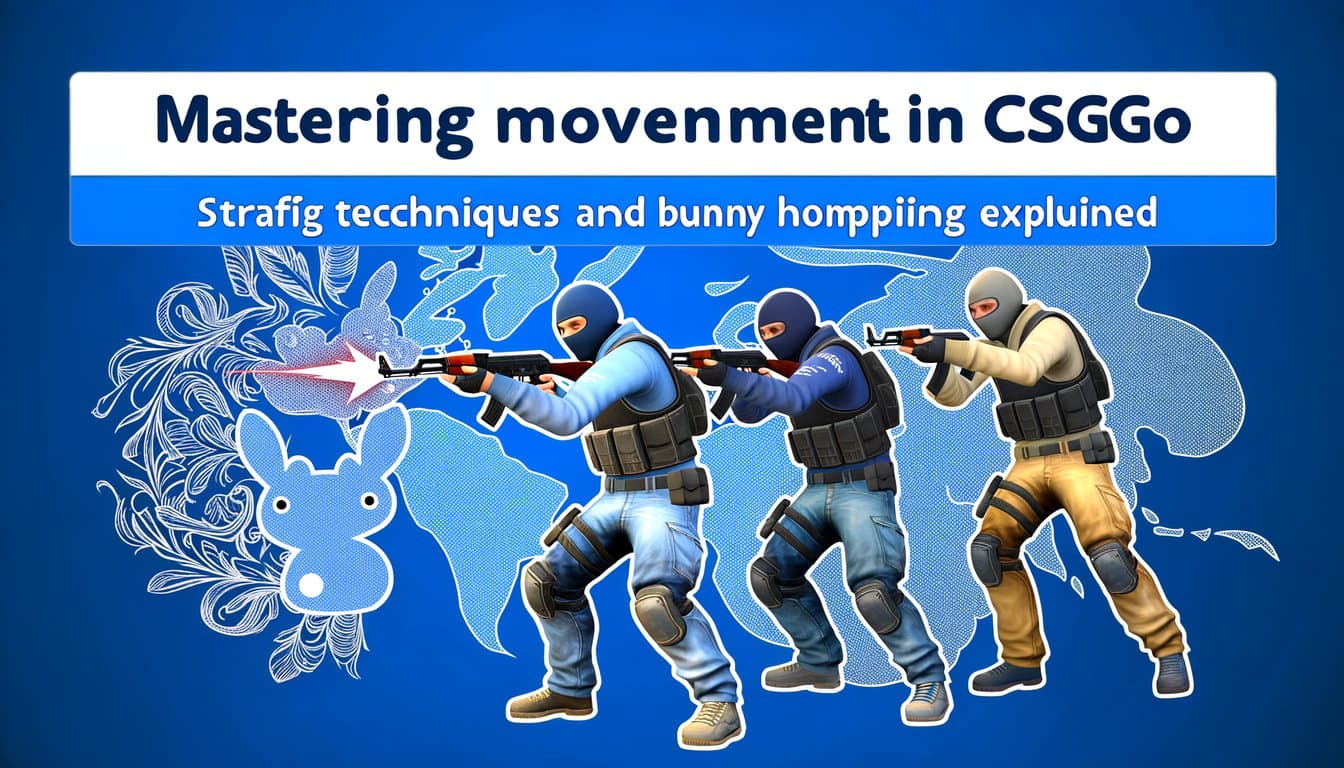 Mastering Movement in CSGO: Strafe Techniques and Bunny Hopping Explained - Main Image